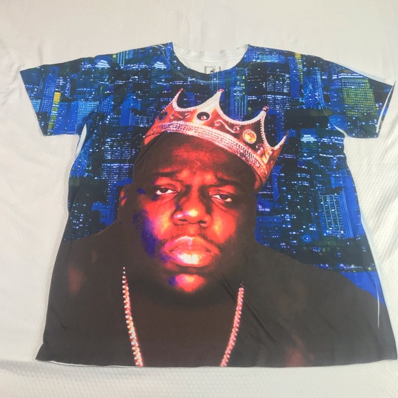 Brooklyn Mint | Shirts | Notorious Big Biggie Smalls Rap King Of Nyc ...
